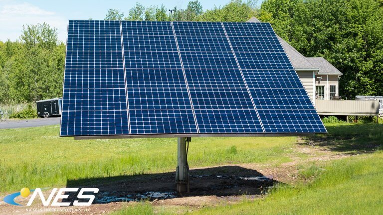 Pole Mounted Solar Panels | Nickels Energy Solutions